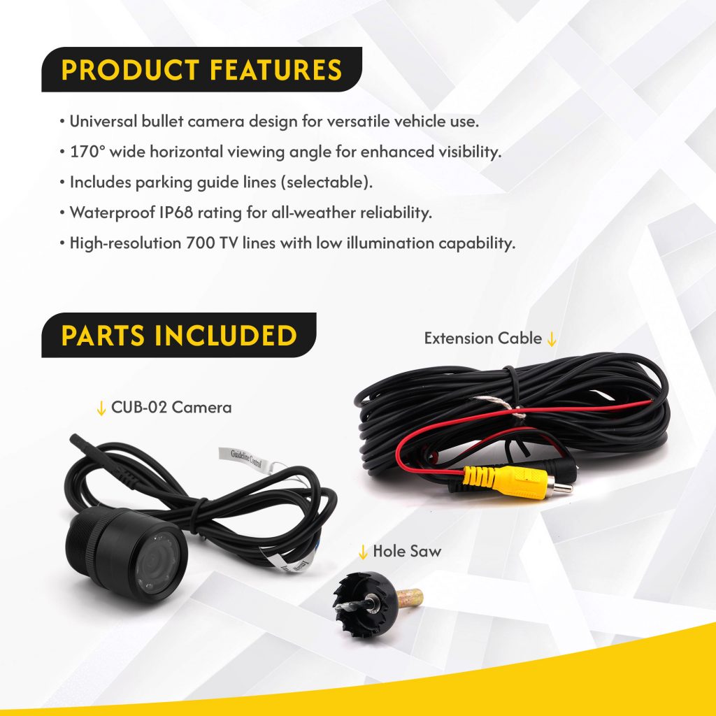 CUB-02 | Universal Bullet Camera | CRUX Interfacing Solutions