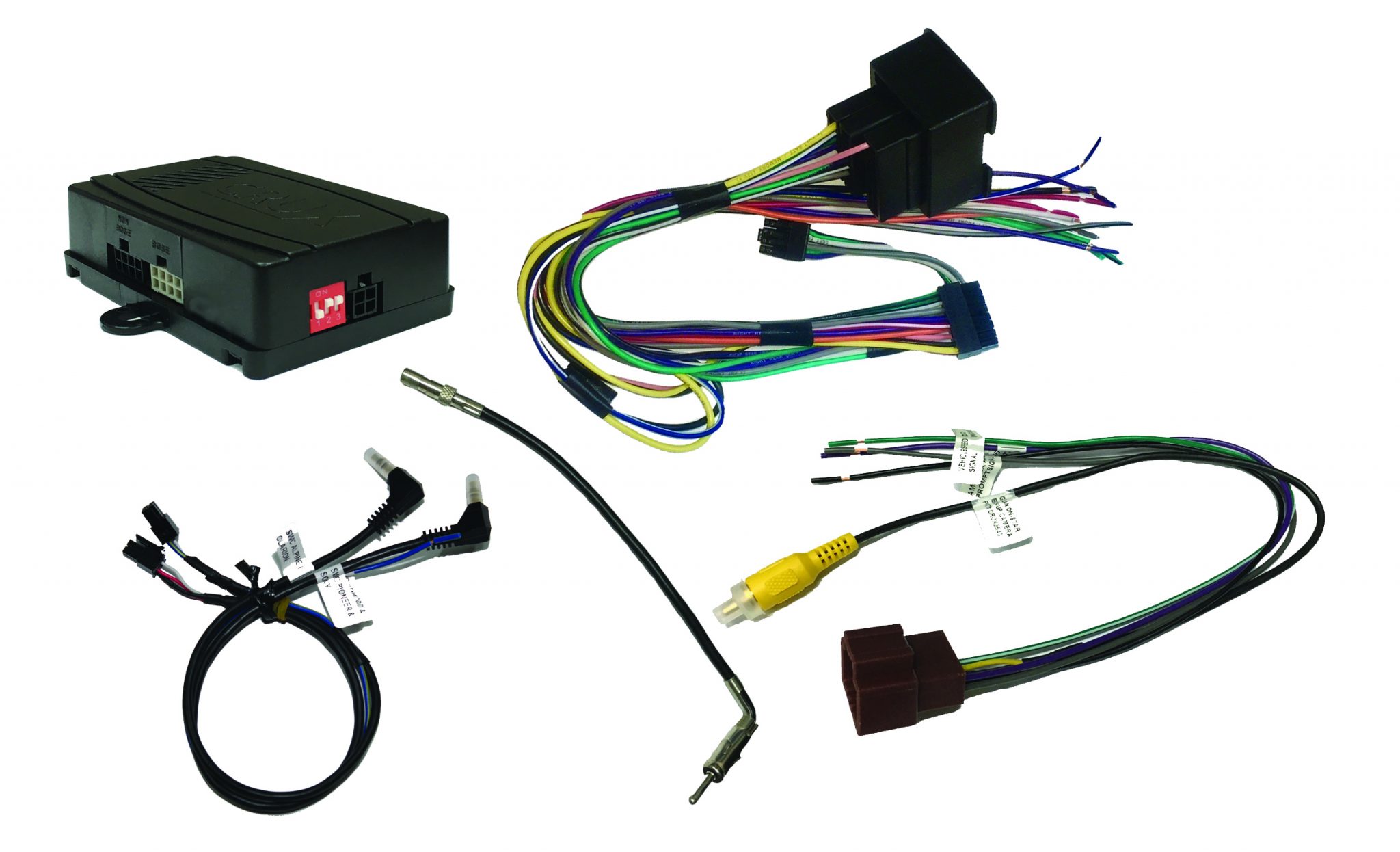 SWRGM-49A | Radio Replacement w/ SWC Retention for GM LAN 29-Bit Trucks and SUVs 2012-2014 w ...